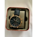 Fossil Men's BQ1009 Rhett Chronograph Wrist Watch, Brown Leather Strap ...