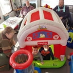 Little People™ 47 x 47 x 49 Inch Barn Ball Pit - Walmart.com