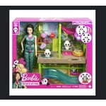 Barbie Vet Set Panda Care & Rescue: Doll with 2 Color-Change Pandas ...