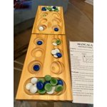 Wood Folding Mancala Strategy Game Classic Fun for All Ages - Walmart.com