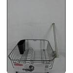 Mainstays Large Wire Dish Rack Black/Chrome - 17.5" x 13.7" x 5.5 ...