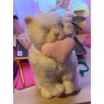 Bearington Cat Stuffed Animal - Ralistic Cat Plush Lifelike Gray ...