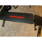 Weider Legacy Adjustable Bench with 14 Positions, 410 Lb. Weight Limit ...