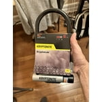 Kryptonite New-U KryptoLok Standard 12.7 mm U-Lock Bicycle Lock with FlexFrame-U Bracket & Bike ...