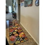 Unique Loom Lyon Collection Area Rug - Kennedy (7' 11" Octagon Black ...