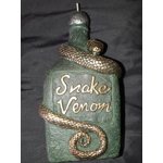 Mainstays Unscented Halloween Snake Venom Figural Candle, 6.6 inches ...