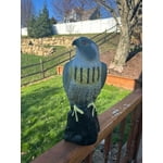 Falcon Decoy Bird Repellent Predator Flashy Reflective Eyes Owl Decoy ...
