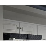 Simplify 2 Pack Large Woven Shelf Storage Basket in Grey - Walmart.com