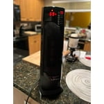 Lasko 1500W Ceramic Tower Heater, Oscillating, Remote Control, Black, CT22835 - Walmart.com