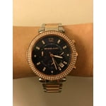 Michael Kors Parker Two-Tone Women's Watch, Stainless Steel, Water ...