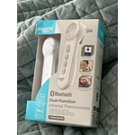 Equate Bluetooth Dual-Function Infrared Thermometer, Forehead and Ear ...