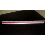Mr. Pen 12-inch Triangular Architectural Aluminum Scale Ruler, Color ...