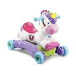 VTech Grow & Ride Unicorn for Infants & Toddlers, Rocker to Rider Toy ...