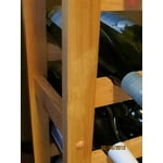 Winsome Napa 28-Bottle Wine Rack, Natural Finish - Walmart.com