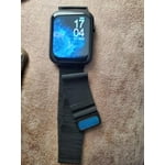 iTech Fusion 3 Unisex Adult Rectangular Smart Watch, Black/Grey ...