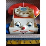 Fisher-Price Classic Chatter Telephone Play Toy for Toddlers, Children ...