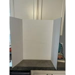 Pen+Gear White Tri-Fold Cardboard Project Display Board, 28" x 40 ...