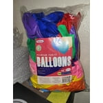 Prextex 300 Strong Latex Balloons 12 Inch - Assorted Colors for Party ...