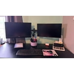 onn 13" - 32" Full Motion Dual Monitor Desk Mount - Walmart.com