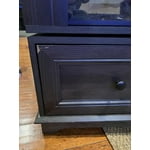 REDAYFUR Rotating End Table with 13" Electric Fireplace, Side Table ...