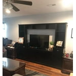 Harper & Bright Designs Television Entertainment Wall Unit Set with ...