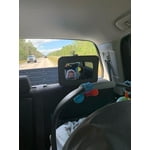 SafeFit® Wide View Baby Car Mirror, Crash-Tested, Gray, Unisex ...