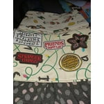 Netflix Stranger Things Cotton Fabric & Patch Diy Kit, 5 Patches And 2 ...