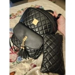 Vbiger Mini Backpack Purse Black Women Backpack 3 Pieces Set Small ...