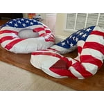 Swimline Large 36" Inflatable Patriotic American Flag Pool Tube Float ...