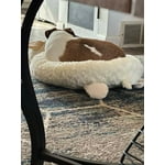 Multipet Lamb Chop Ultra Plush Fabric Dog Bed, Perfect for Pet Sleep, Puppy Snuggle, and ...