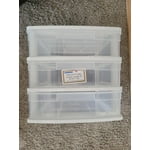 Gracious Living Mini Desk Plastic Organizer, Black, 4 Drawer Storage ...