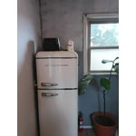 Frigidaire 7.5 Cu. ft. Retro Refrigerator, Apartment Size Top Mount ...