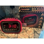 Sharp Super Loud Alarm Clock, 6 Alarm Sounds up to 115dB, Dual Alarms ...