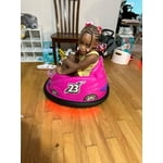Flybar Pink 6 V Bumper Car Powered Ride-On with LED Lights - Walmart.com