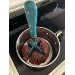 The Pioneer Woman 12-inch Meat Chopper Teal Kitchen Tool for Ground ...