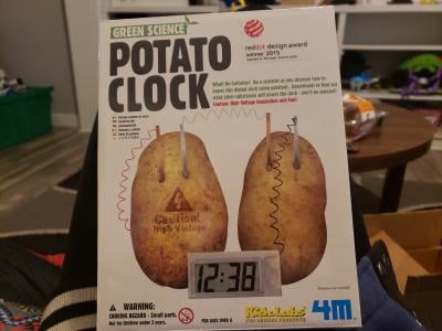 Green Science Potato Clock