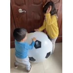 4Fun Kids Giant 30 inch Jumbo Soccer Ball for Indoor and Outdoor Play ...