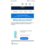 Equate, Oral, Rectal, or Underarm 30-Second Digital Thermometer HSA/FSA ...