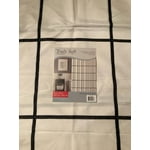 Kurt Shower Curtain - Modern Windowpane Design - Walmart.com