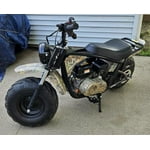 Realtree RT200 196cc Camo Power Ride-On Mini Bike for Adults & Kids ...