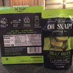OH SNAP! Dilly Bites Dill Pickle Snack Packs, 3.25 fl. oz., 12 ct ...