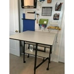 Sullivans Collapsible Portable Foldable Adjustable Height Home Hobby ...