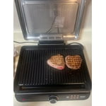 Ninja Sizzle GR100 Smokeless Indoor Kitchen Grill with Nonstick Grill ...