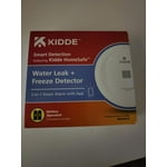 Kidde Smart Water Leak & Freeze Alarm with Wi-Fi, Battery Operated ...