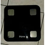iHome Smart Bluetooth Digital Body Scale, Black, 14 Measurements, 397 ...