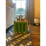 Battat Barnyard Activity Cube with 5 Multicolor Sides and Bead Maze ...