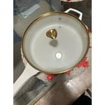 Paris Hilton 4 Quart Cast Aluminum Jumbo Cooker, White Rainbow ...
