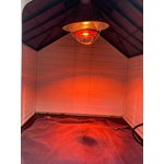 Woods 0165 Brooder Lamp with Bulb Guard,10.5 Inch Reflector and 6 Foot ...