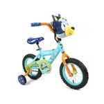 Bluey 12-Inch Kids BMX Bike with Training Wheels, Plush Bag, Steel ...