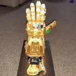 LEGO Marvel Infinity Gauntlet Thanos Glove Set 76191 with Stones, Adult ...